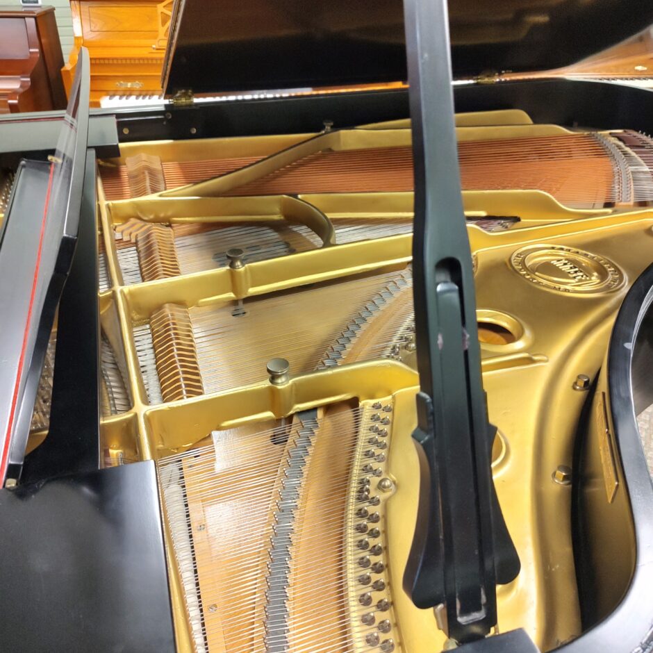 1980 Knabe 6’5″ grand piano - Kramer's Piano Shop