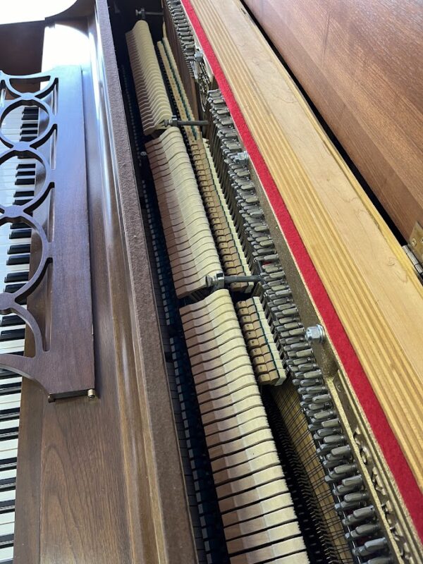 1981 Lowrey console piano (#535387) - Kramer's Piano Shop